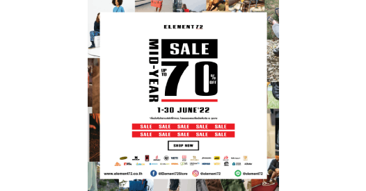 Mid-Year Sale ช้อปจุใจกับ Element72 - THE PROMENADE
